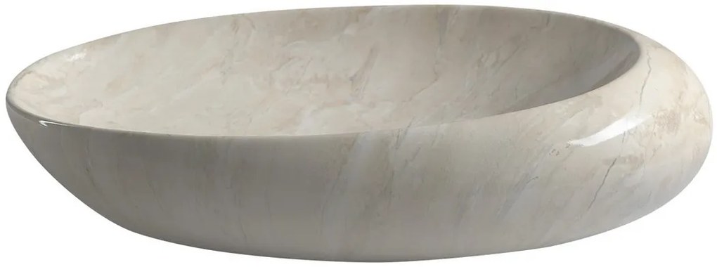 Sapho DALMA 68 x 44 x 16,5 cm MM327 keramické umyvadlo marfil