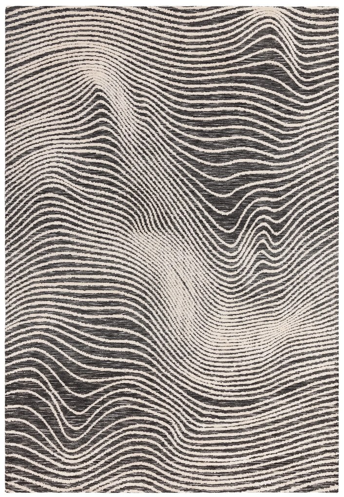 Tribeca Design Kusový koberec Arone Magnitude Black Rozměry: 120x170 cm