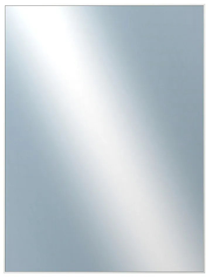DANTIK - Zarámované zrcadlo - rozměr s rámem cca 60x80 cm z lišty Hliník bílá | P273-027 (7273027)