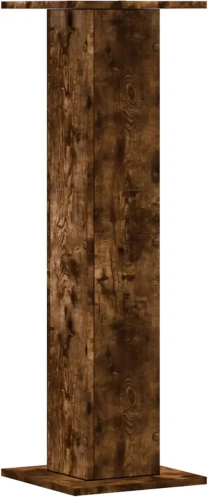 Stojany na rostliny 2 ks kouřový dub 30 x 30 x 95 cm kompozit 3307877