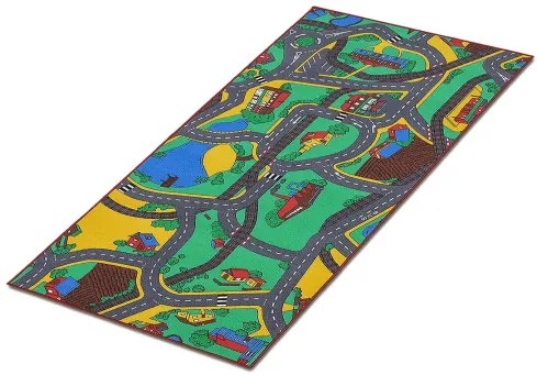 Koberce Breno Kusový koberec PLAYTIME 95, Vícebarevné, 100 x 165 cm