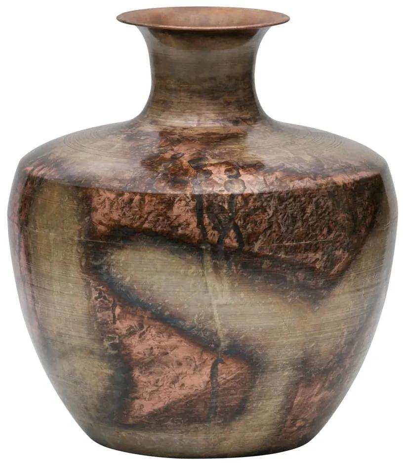 Dekorativní váza z recyklovaného kovu BePureHome, ø 30 cm | BIANO