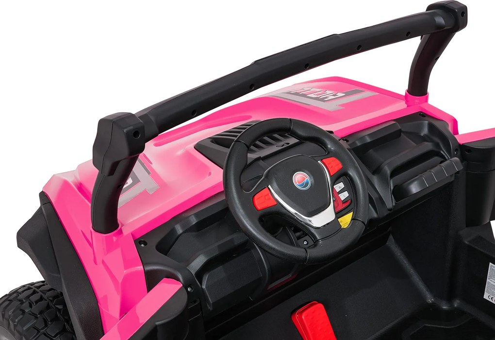 Ramiz Elektrická bugina Gravity pro děti růžová + pohon 4x4 + dálkové ovládání