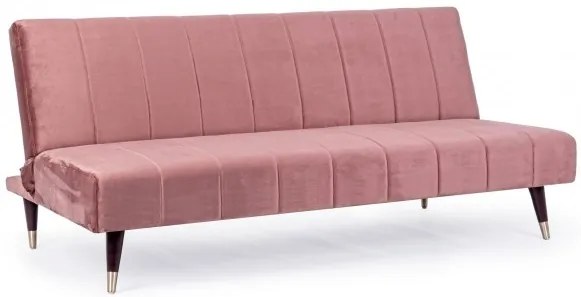 BIZZOTTO Rozkládací pohovka ALMA 180 cm růžová 0735300