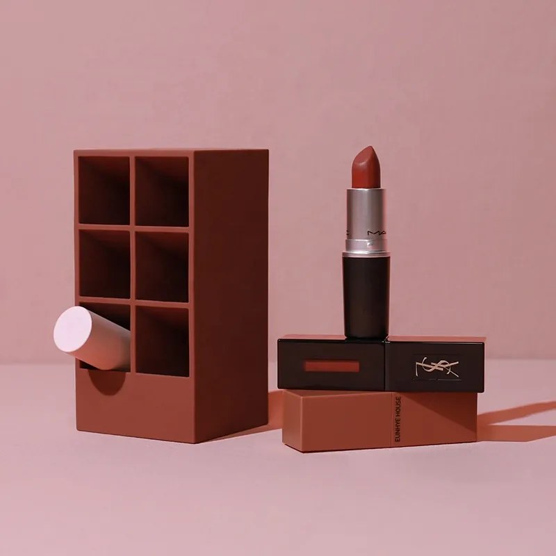 MMIRO, Organizér na rtěnky lipstick holder 6 | tmavě červená