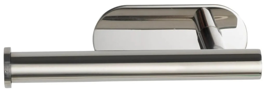 WENKO Držák WC papíru BEZ VRTÁNÍ TurboLoc OREA SHINE kovově lesklý 4x16x7 cm