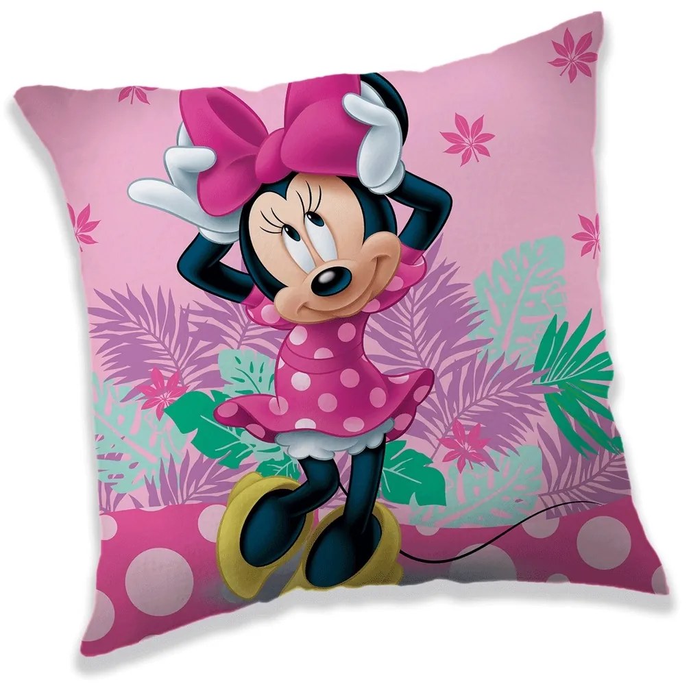 Jerry Fabrics Povlak na polštářek Minnie Tropic, 40 x 40 cm