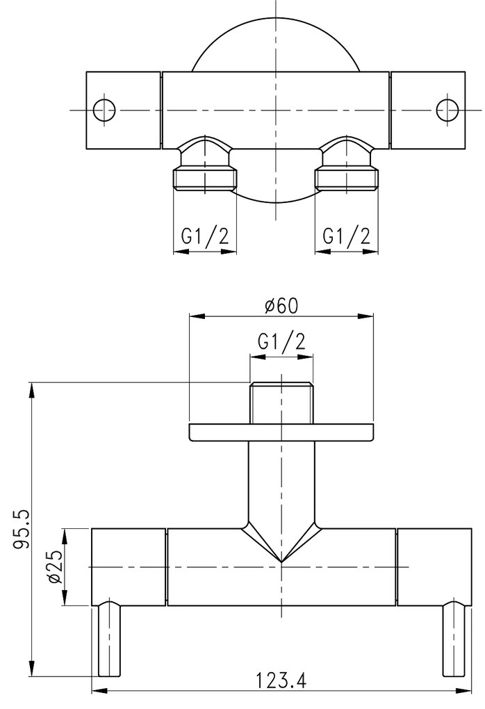 Sapho Sapho, Bidetová sprcha s dvouventilem a napojením vody na nádržku, chrom, 1209-04