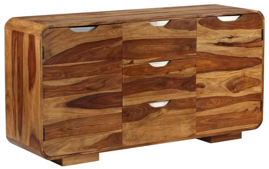 246214 vidaXL Příborník z masivního sheeshamového dřeva 145 x 40 x 75 cm