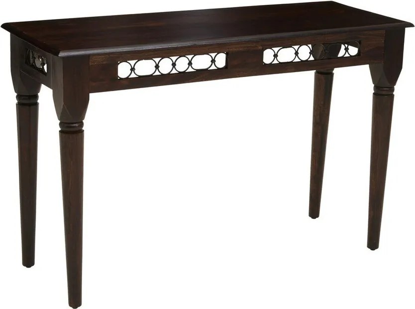 Konzolový stolek z masivu rosewood v tmavě přírodní barvě 45x120 cm Srina – Premier Housewares