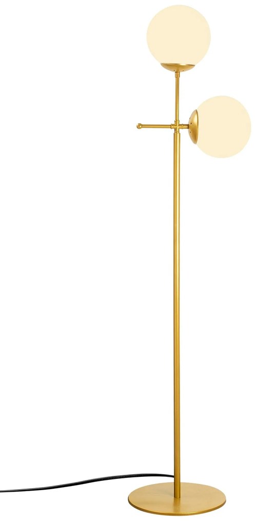 OPVIQ Stojací lampa MUDONI mosaz 892OPV1833
