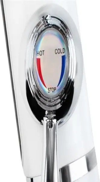 Průtokový ohřívač vody 3000 W s LCD displejem PW15419