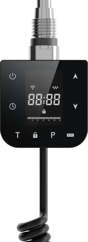 Mexen FA-F elektrická topná tyč s Wi-fi, 900 W, černá - W953-0900-70