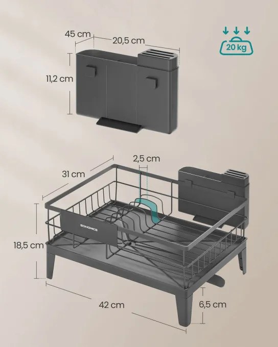 Odkapávač na nádobí KCS550GT01