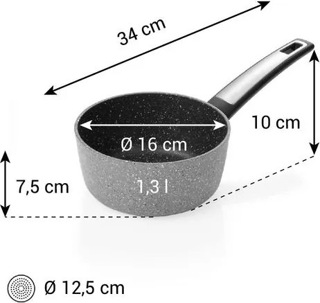 TESCOMA Rendlík i-PREMIUM Stone ø 16 cm, 1,3 l