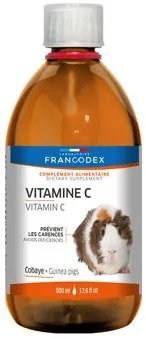 Francodex Vitamín C kapky morče 500ml
