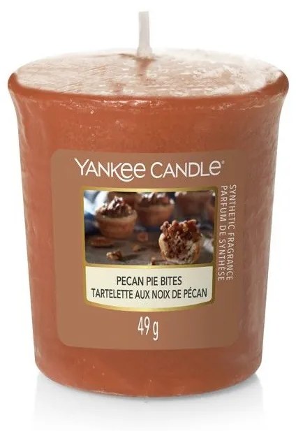 Vonná votivní svíčka Yankee Candle PECAN PIE BITES 49g/15hod