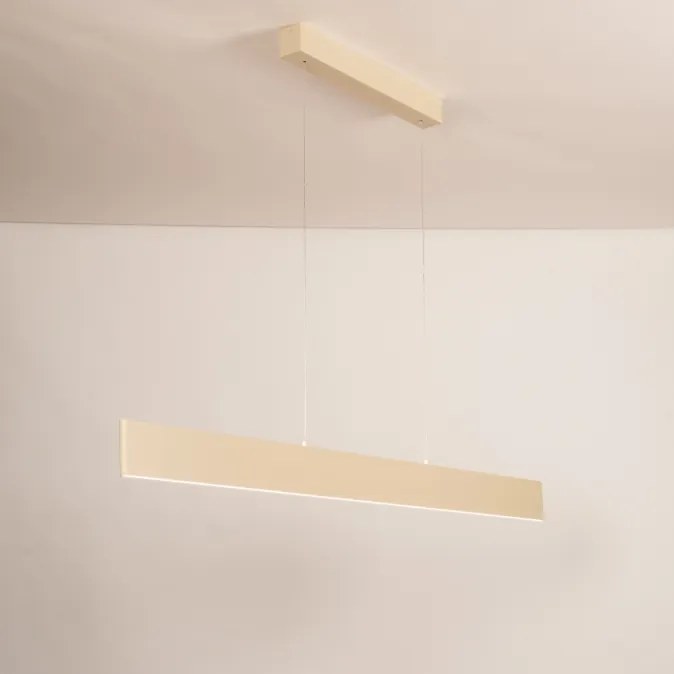 Závěsné stmívatelné LED svítidlo Linear 150 Taupe