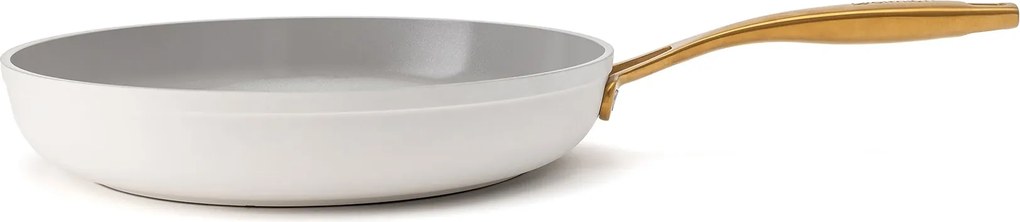 Elmich Nepřilnavá keramická pánev Zen 26 cm - krémovo zlatá