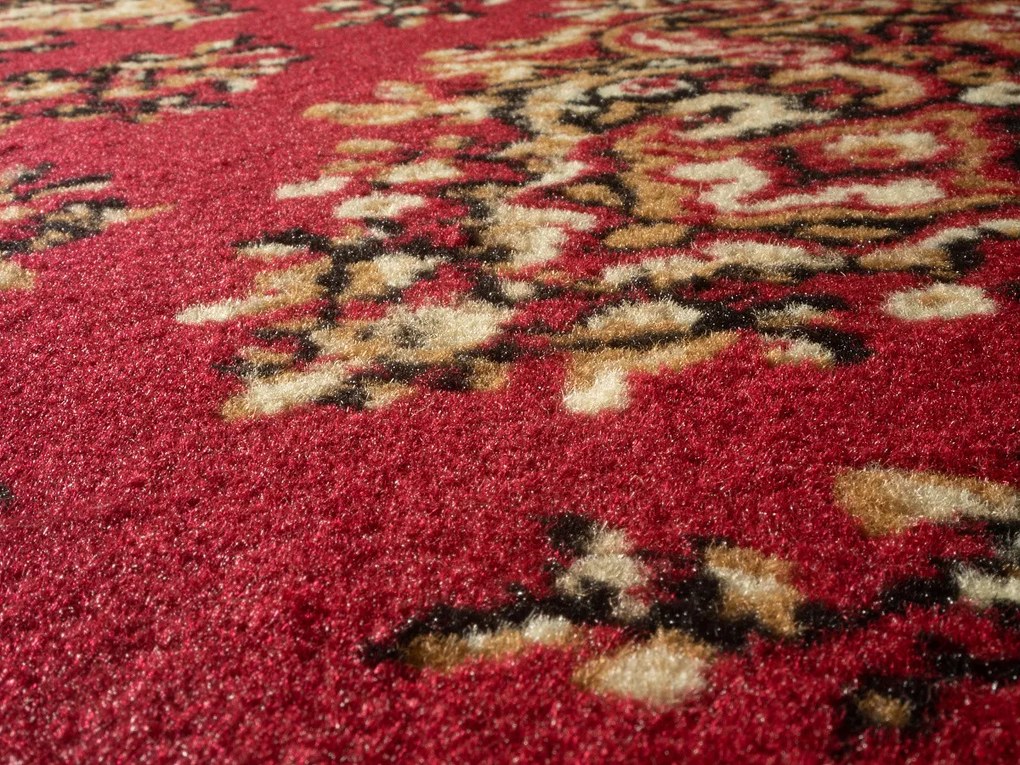 Spoltex, Kusový koberec Samira New Red 12001-011, 120x170, červená, chodba / předsíň