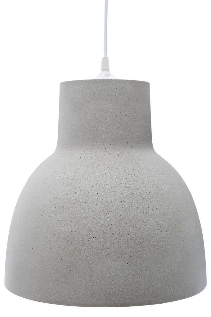 Závěsné svítidlo v šedé barvě BETON, 30 cm