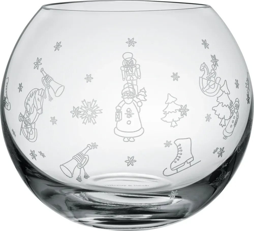Villeroy&Boch Skleněný svícen na čajové svíčky Toy’s Delight, Ø 9,5 cm