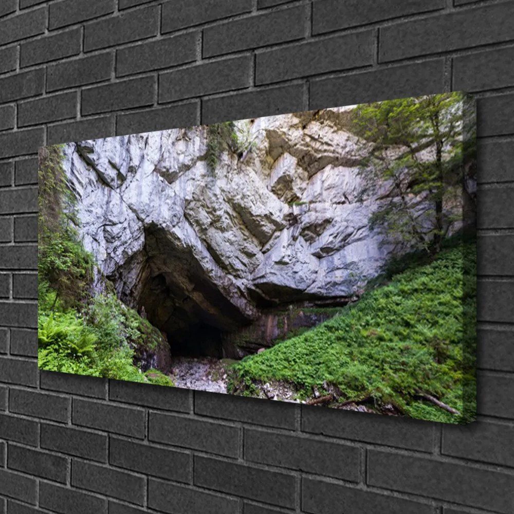 Obraz na plátně Hora Jeskyně Příroda 140x70 cm