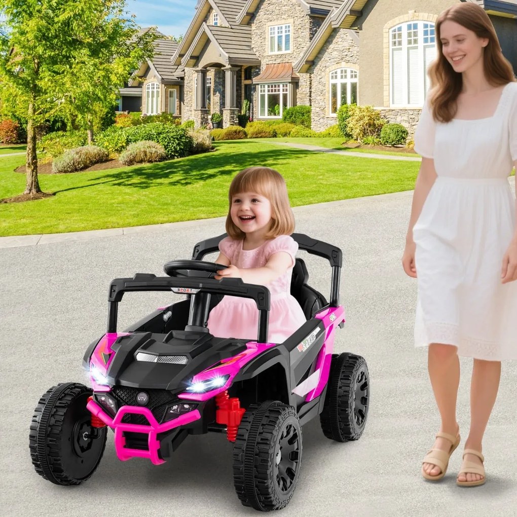Costway Dětské 12 V elektrické auto s dálkovým ovládáním Electric UTV Truck