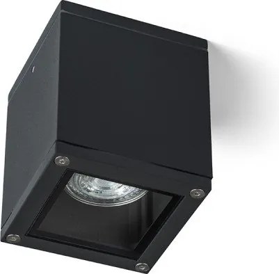 RED R13632 KEIG stropní černá 230V GU10 35W IP65 - RED - DESIGN RENDL