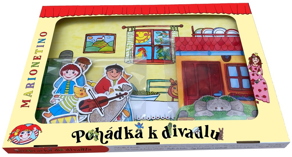 MARIONETINO Budulínek - Loutková pohádka DÁRKOVÁ KRABIČKA: Baleno v krabičce.