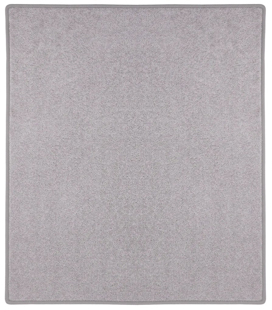 Vopi koberce Kusový koberec Eton šedý 73 čtverec - 120x120 cm