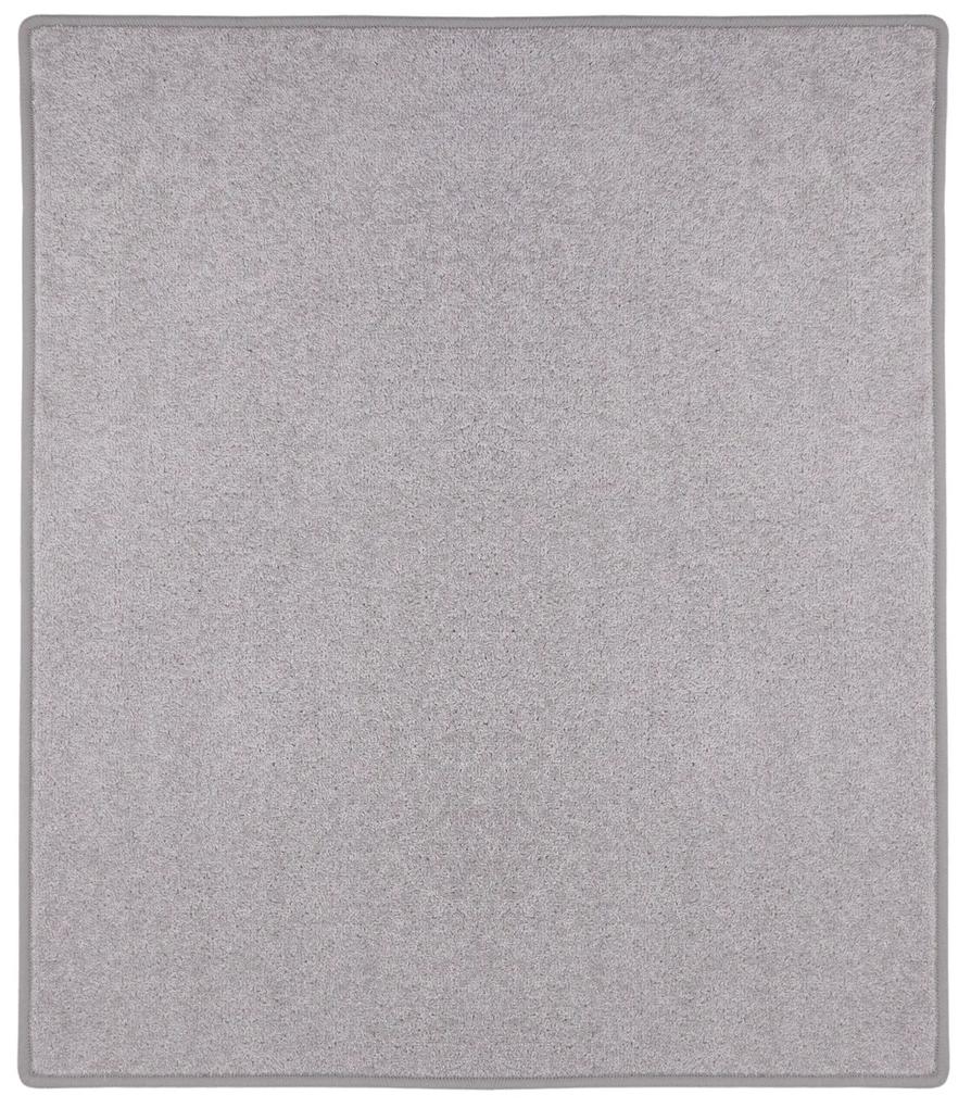 Vopi koberce Kusový koberec Eton šedý 73 čtverec - 180x180 cm