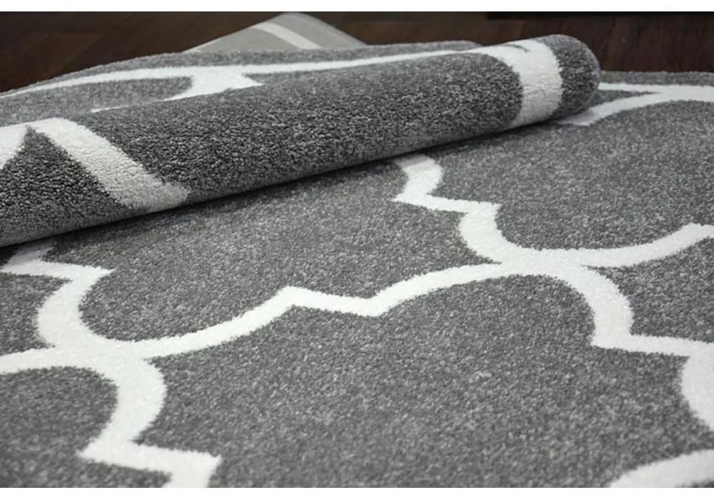Kusový koberec Trelis šedý 200x290cm