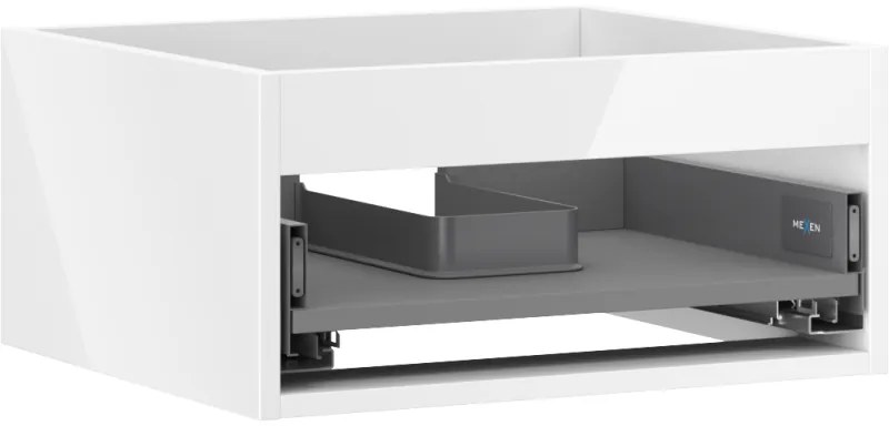 Mexen Box-A, závěsná skříňka 50 cm, 1 zásuvka, bílá lesklá, 91AX0-0500-235-1-00