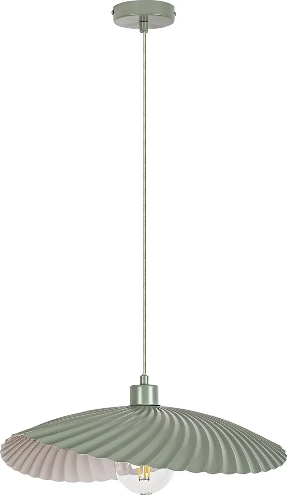 Rabalux BRIDGET závěsný lustr, zelená barva, průměr 47 cm