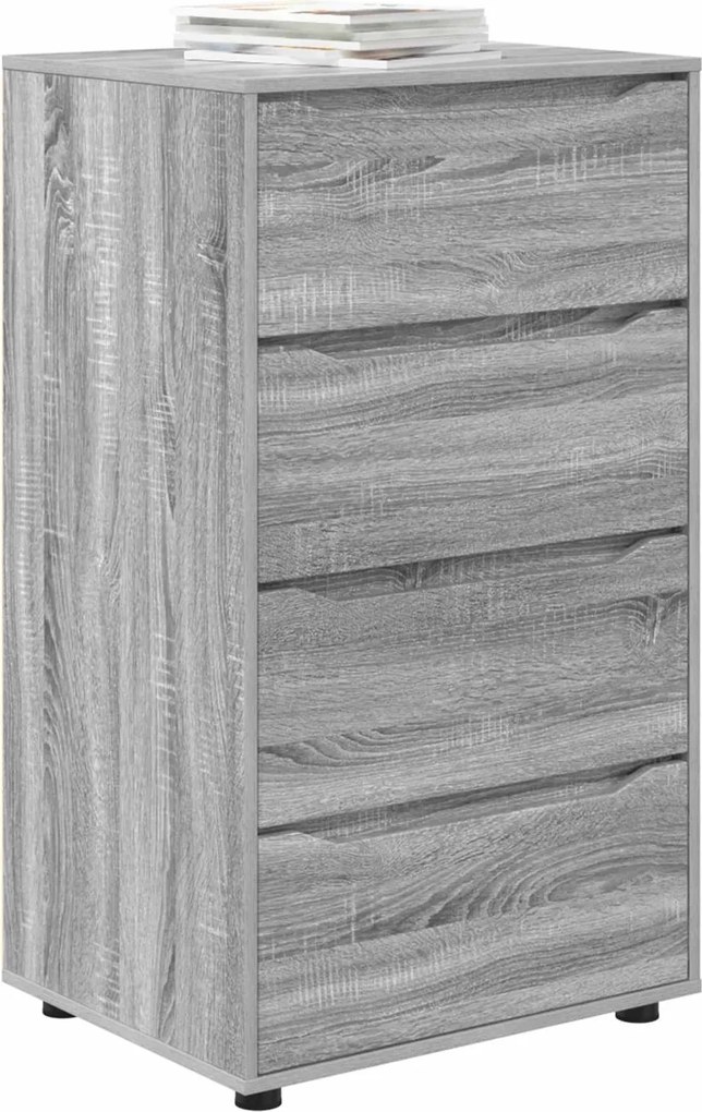Úložné skříně 60 x 48 x 105 cm Kompozitní dřevo Šedá Sonoma 3406241