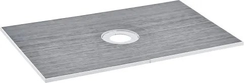 Souprava sprchového obrubníku, 1524 × 965 mm Souprava sprchové vaničky se 160 mm