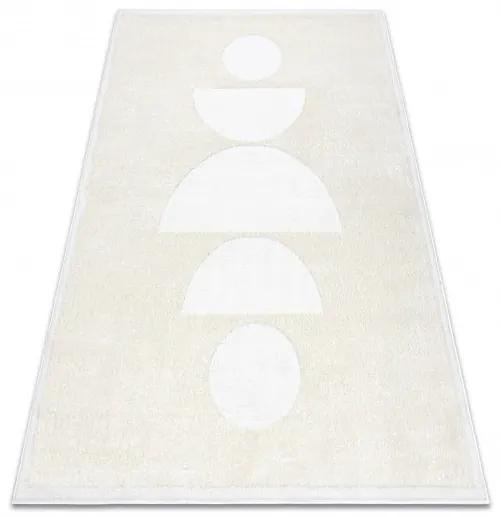 Dywany Łuszczów Kusový koberec Mode 8598 geometric cream ROZMĚR: 140x190