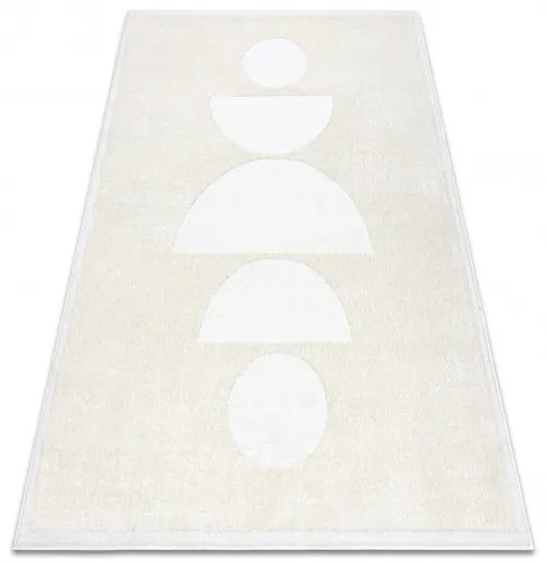 Dywany Łuszczów Kusový koberec Mode 8598 geometric cream ROZMĚR: 160x220