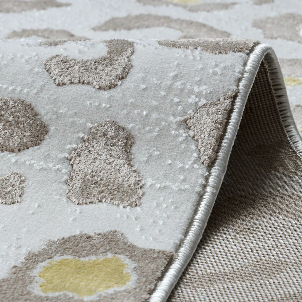 Dywany Łuszczów, Kusový koberec Bliss Z232AZ128 cream/beige, 180x270, béžová, kancelář