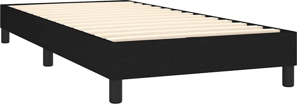 Rám postele s boxspringem černá 90x200 cm textil 3120486