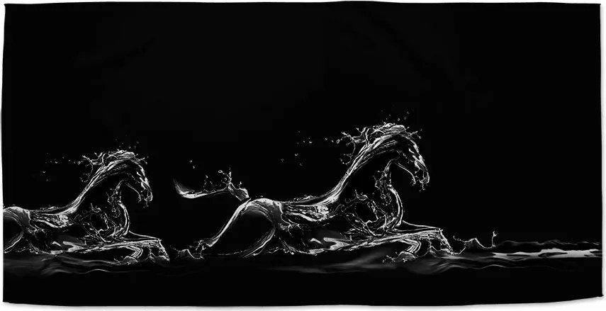 Sablio Ručník Vodní kůň - 30x50 cm