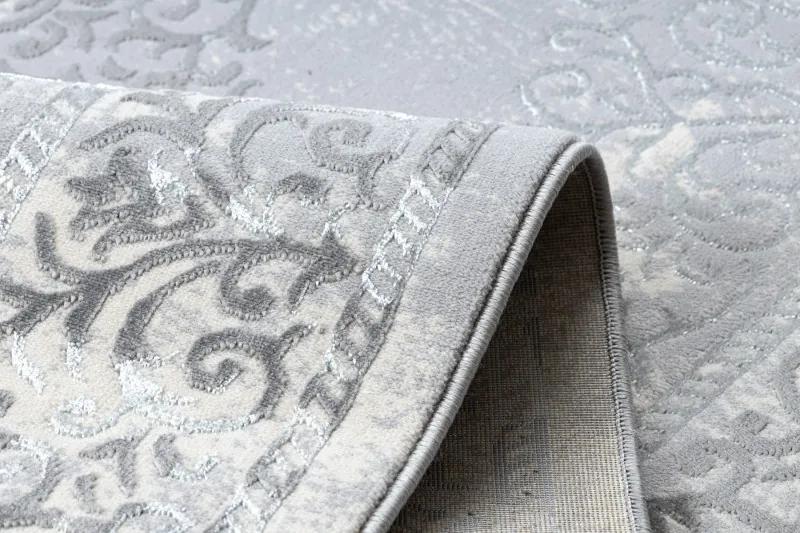Dywany Łuszczów Kusový koberec Core W7161 Vintage rosette grey ROZMĚR: 140x190