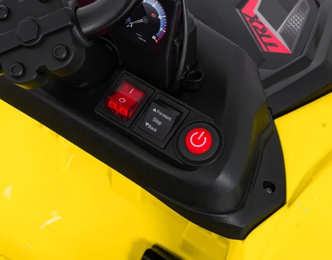 Elektrická čtyřkolka Quad Sport TX 4×4 žlutá