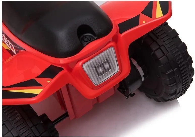 LEAN CARS Elektrická čtyřkolka XMX612, červená