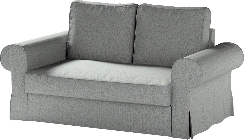 Potah na pohovku IKEA Backabro 2-místná, rozkládací barva modrá látka pletený vzor