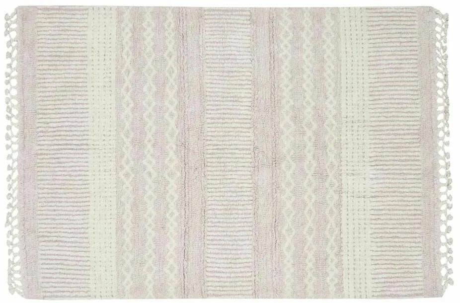 Lorena Canals Vlněný koberec 120 x 170 růžový se vzorem - Sheep
