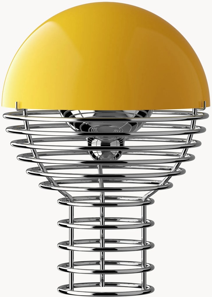 Malá přenosná stmívatelná stolní LED lampa Wire, Design Verner Panton