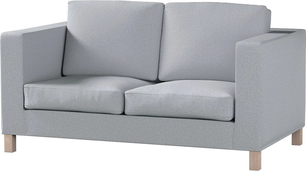 Potah na pohovku IKEA Karlanda 2-místná, krátký barva šedá látka pletený vzor