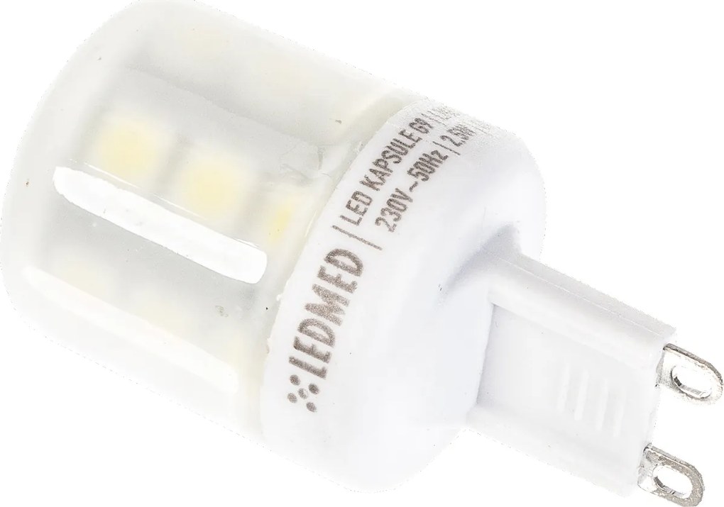 LEDMED LED kapsule studená bílá 2,5 W G9 LM65204001